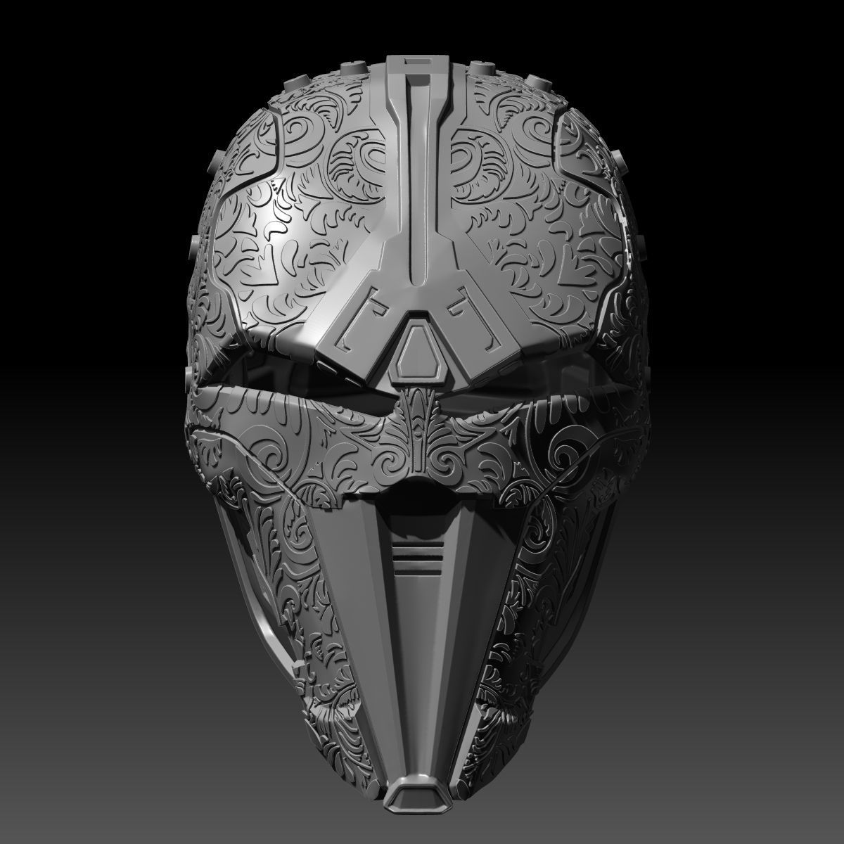 SWTOR Sith Acolyte Lord Adraas Helmet 3D Printable Model 3D model 3D ...