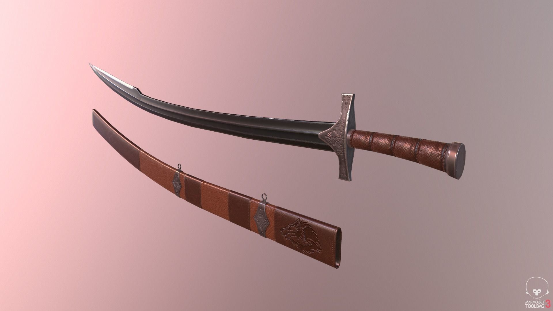 3D model Sword Kilij VR / AR / low-poly | CGTrader