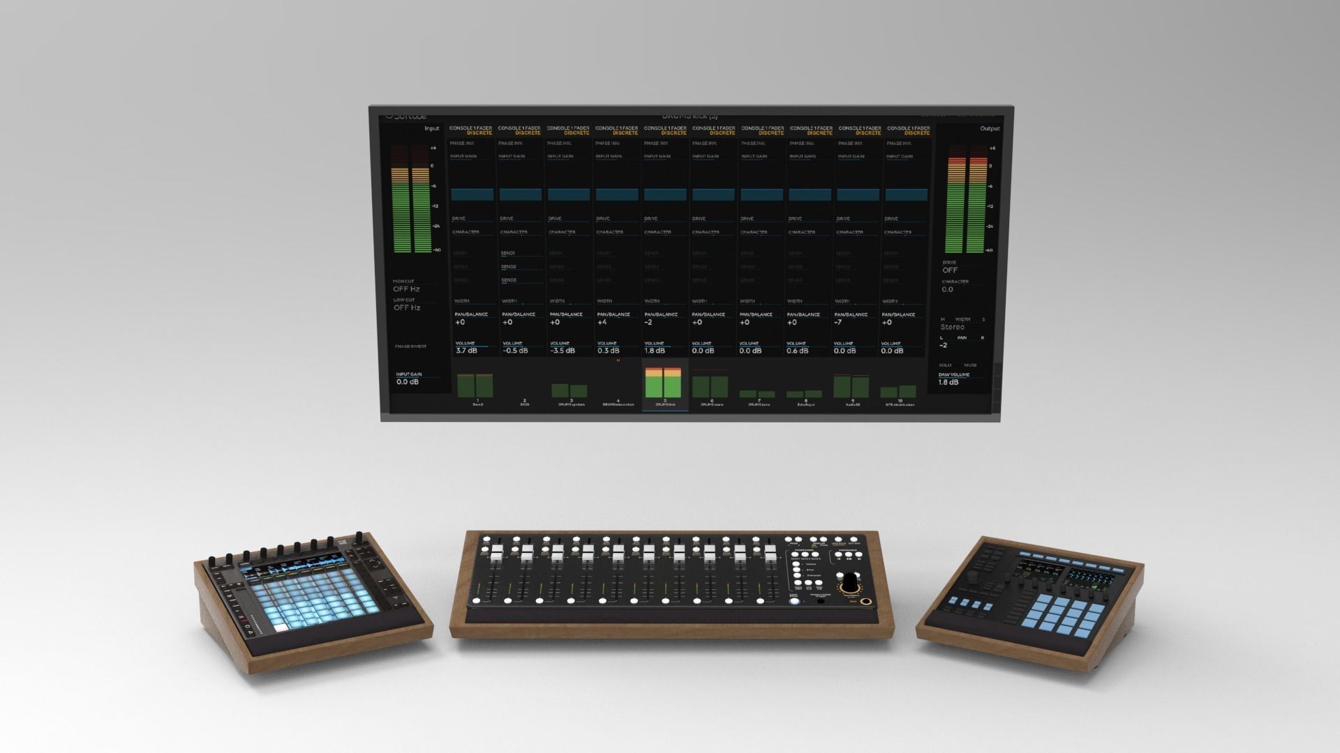 Music Devices free 3D model | CGTrader