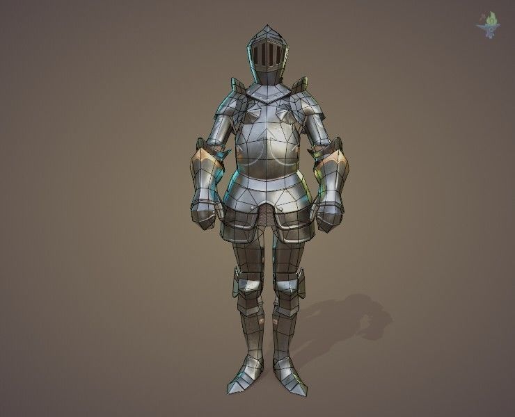 3D model Ornamental Plate Armour VR / AR / low-poly rigged | CGTrader