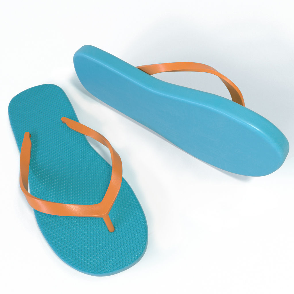 Flip Flops 3D model | CGTrader