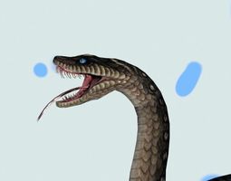 Rigged Snake 3D Models | CGTrader