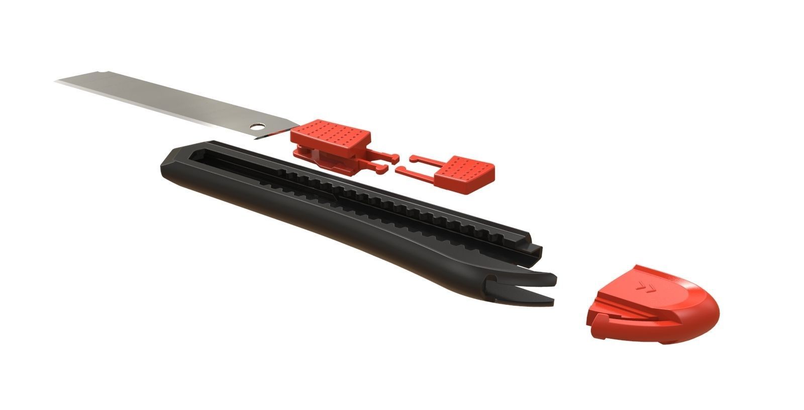 Cutter Mapped - high detail free 3D model 3D printable | CGTrader