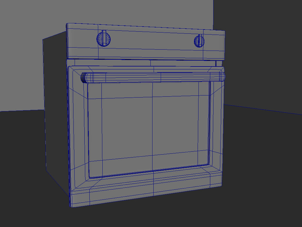 kitchen oven free VR / AR / low-poly 3D model | CGTrader