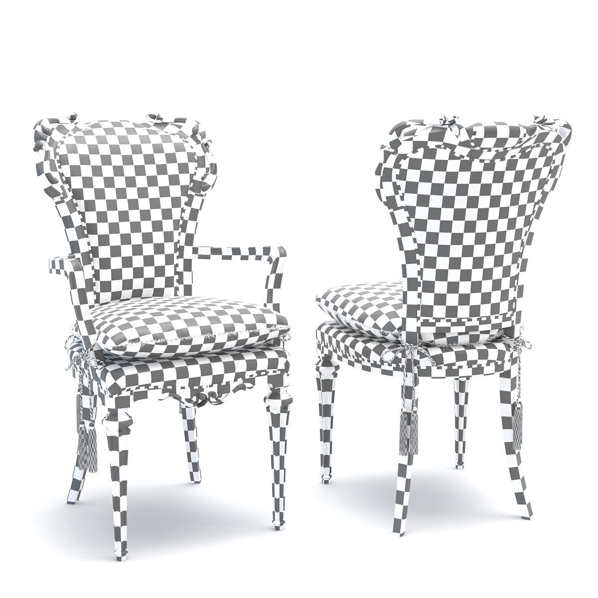 table-chairs BelCor ORLEANS Dinner Set 3D model | CGTrader