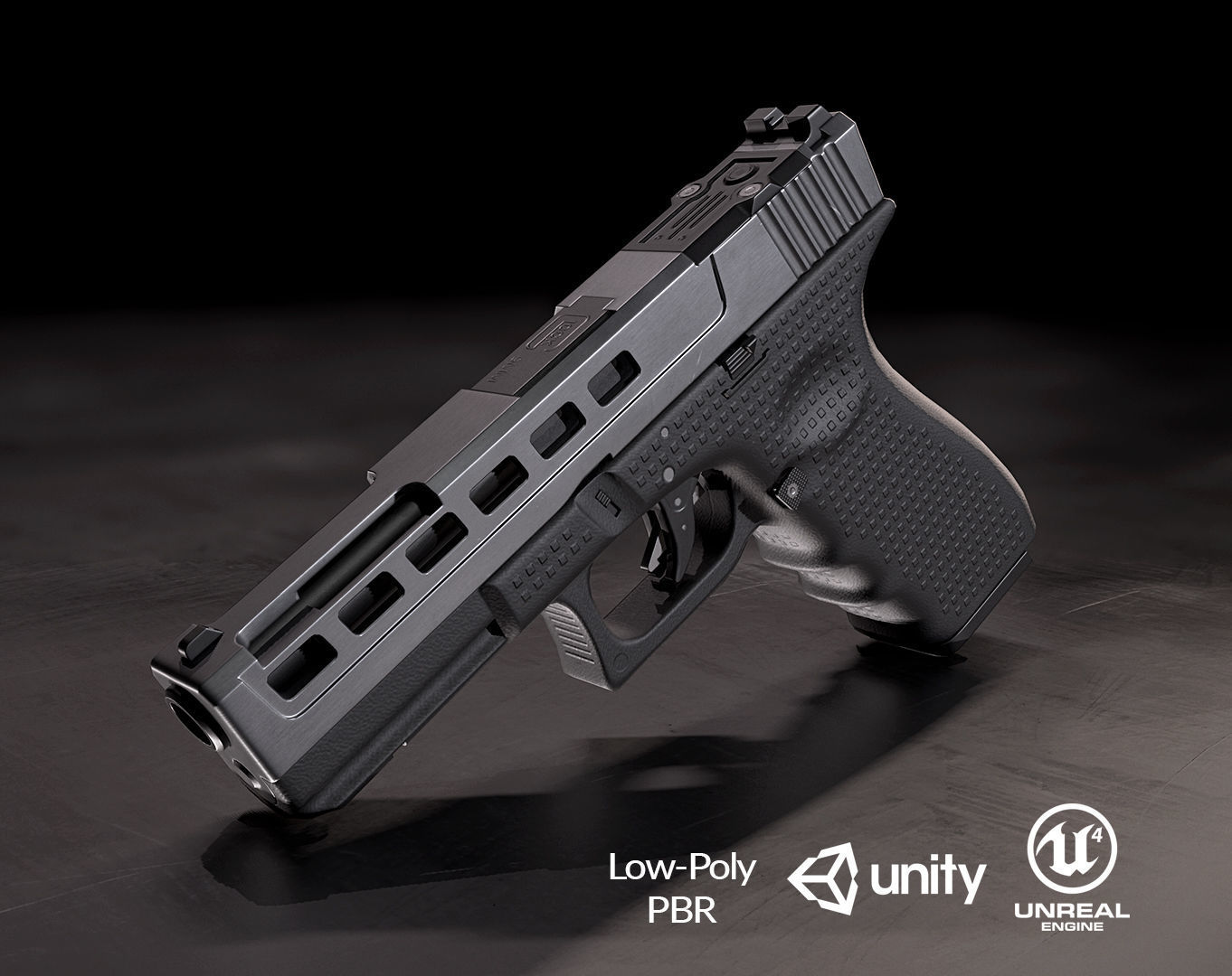 3D model Glock 17 VR / AR / low-poly | CGTrader