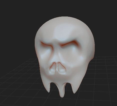 3D model Skull mesh model VR / AR / low-poly | CGTrader