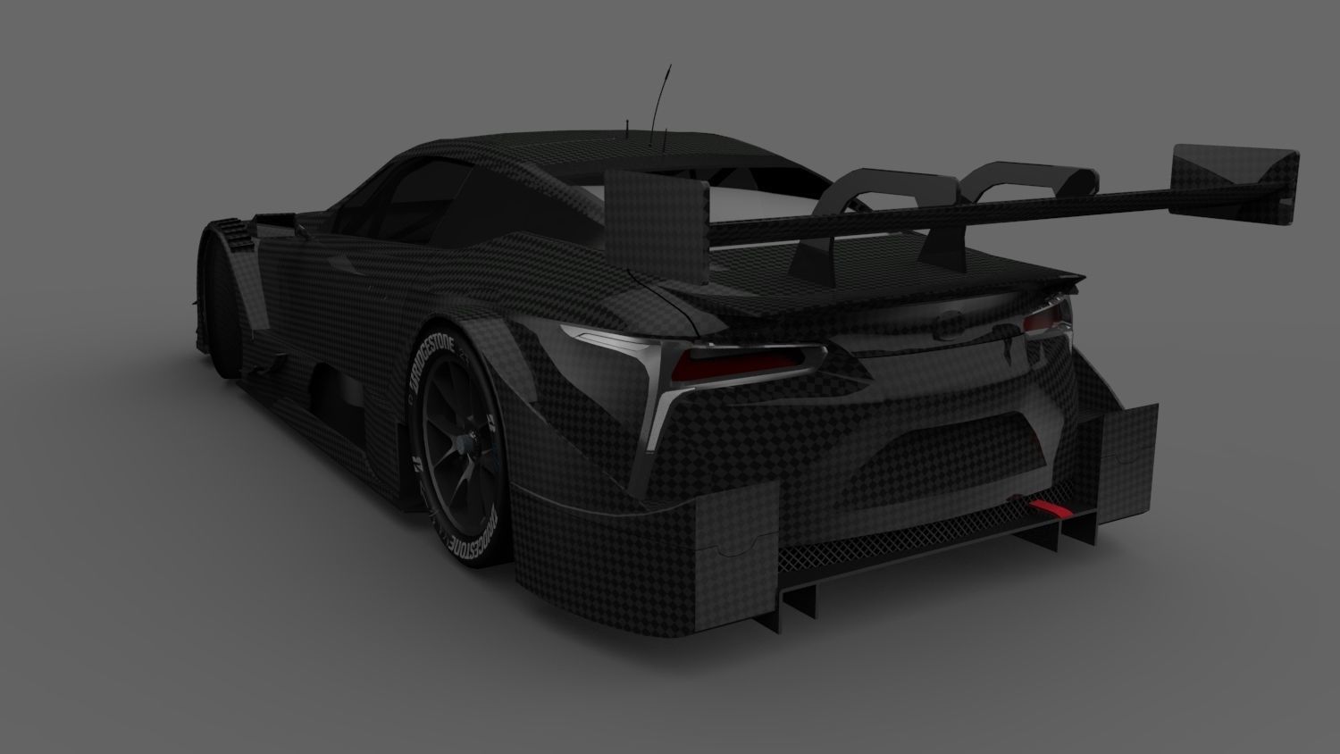 3D model Lexus LC500 SuperGT JGTC VR / AR / low-poly | CGTrader