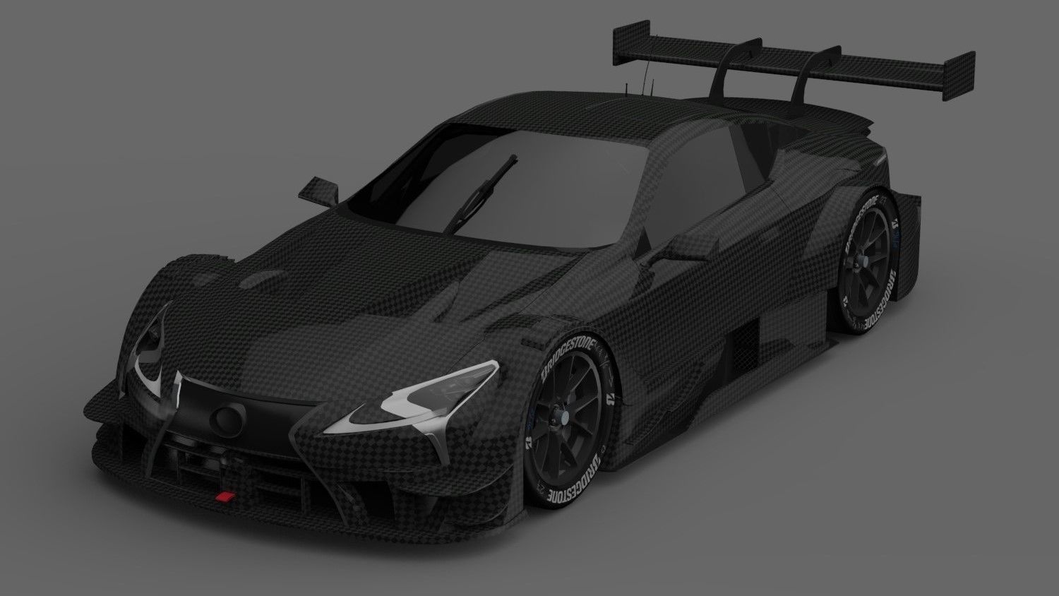 3D model Lexus LC500 SuperGT JGTC VR / AR / low-poly | CGTrader