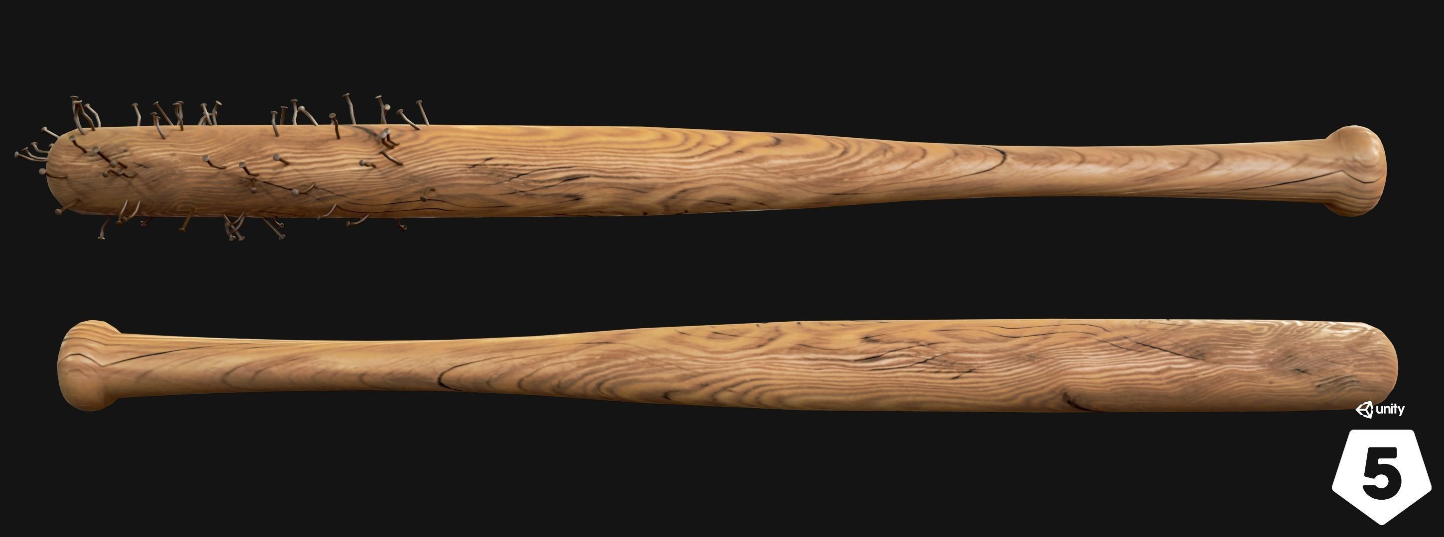 Baseball Bat free VR / AR / low-poly 3D model | CGTrader