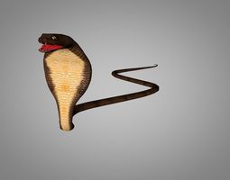 Animated Cobra snake 3D Models | CGTrader