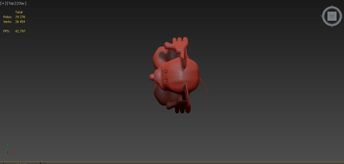 3D model Mickey Mouse VR / AR / low-poly | CGTrader