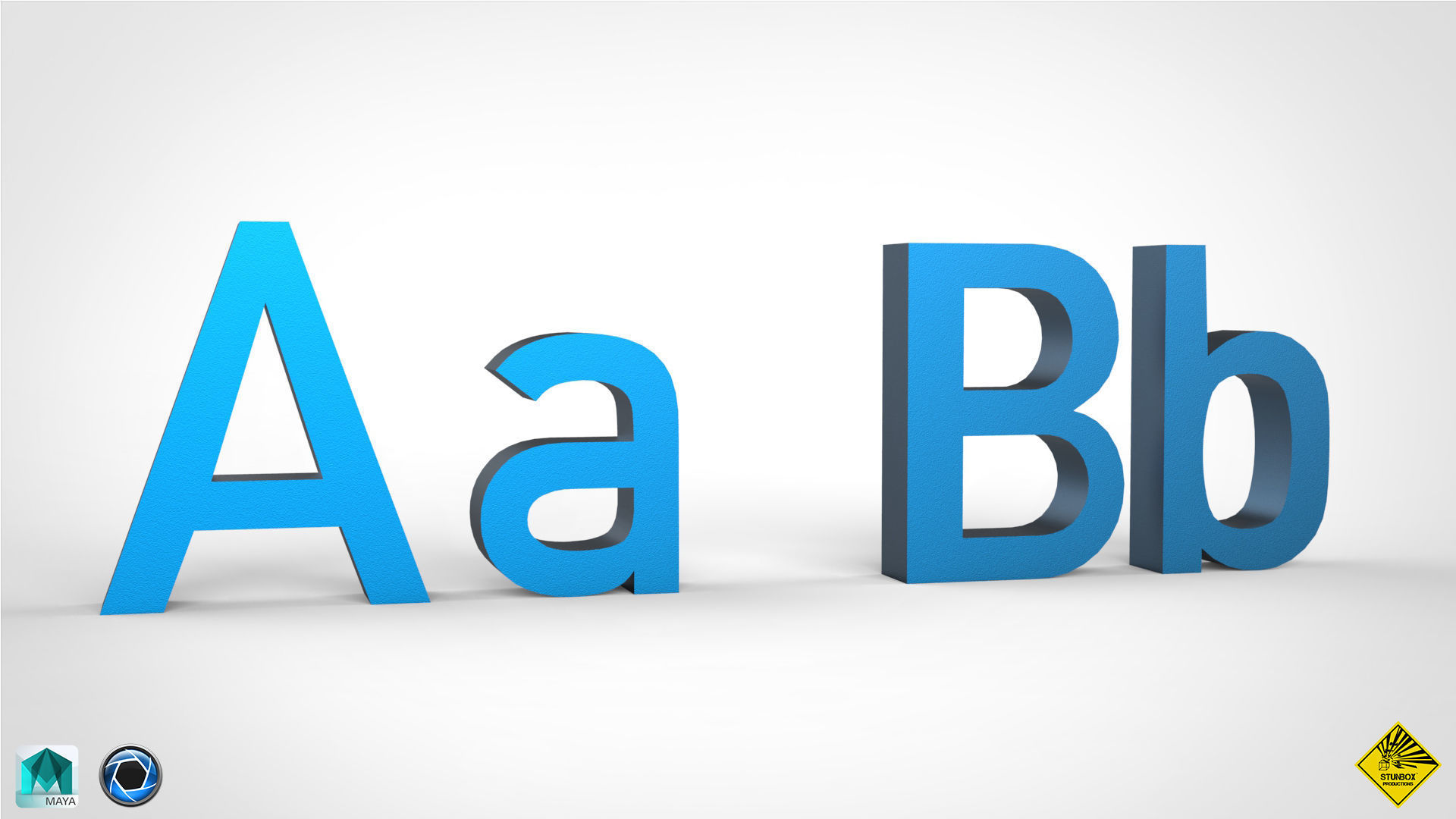 Alte Din 1451 Mittelschrift Font Pack 3D model | CGTrader