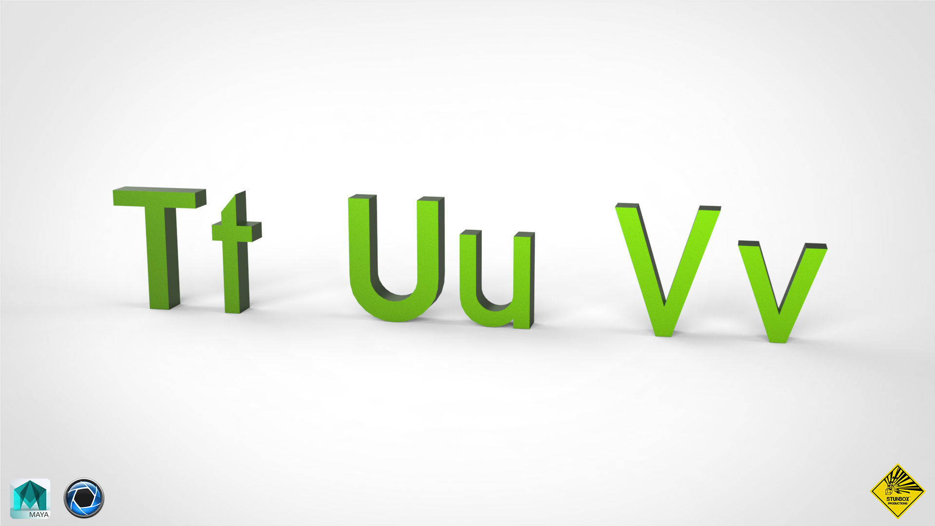 Alte Din 1451 Mittelschrift Font Pack 3D model | CGTrader