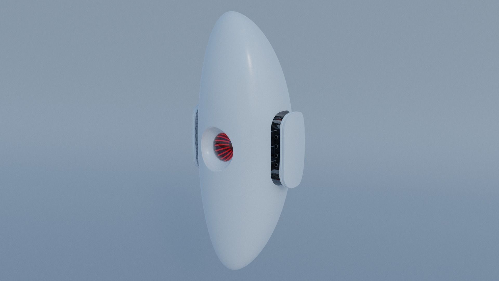 Military space bot 3D model rigged | CGTrader