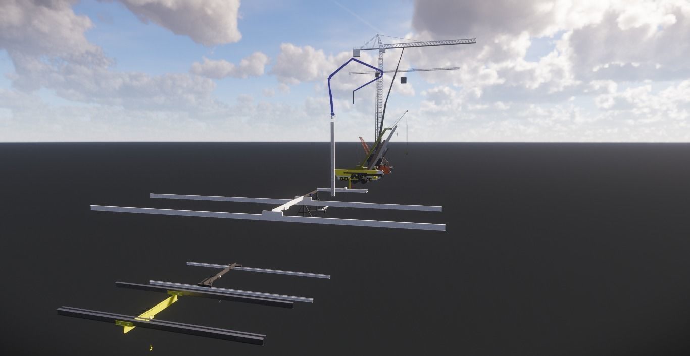 20 Models Cranes Revit Family 2015 3D model | CGTrader