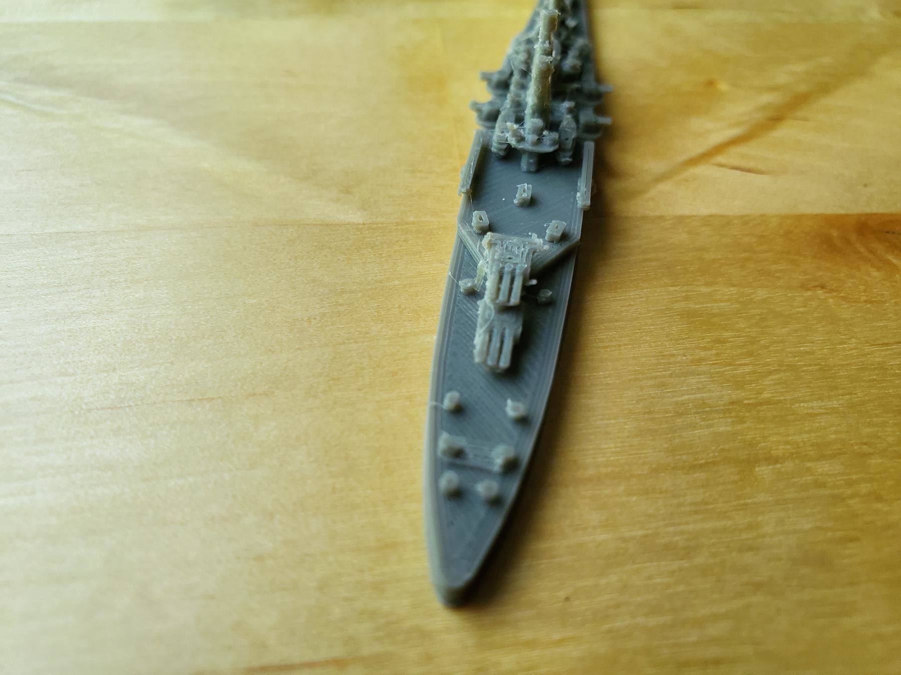 Japanese Mogami Class Cruiser Warship 3D model 3D printable | CGTrader