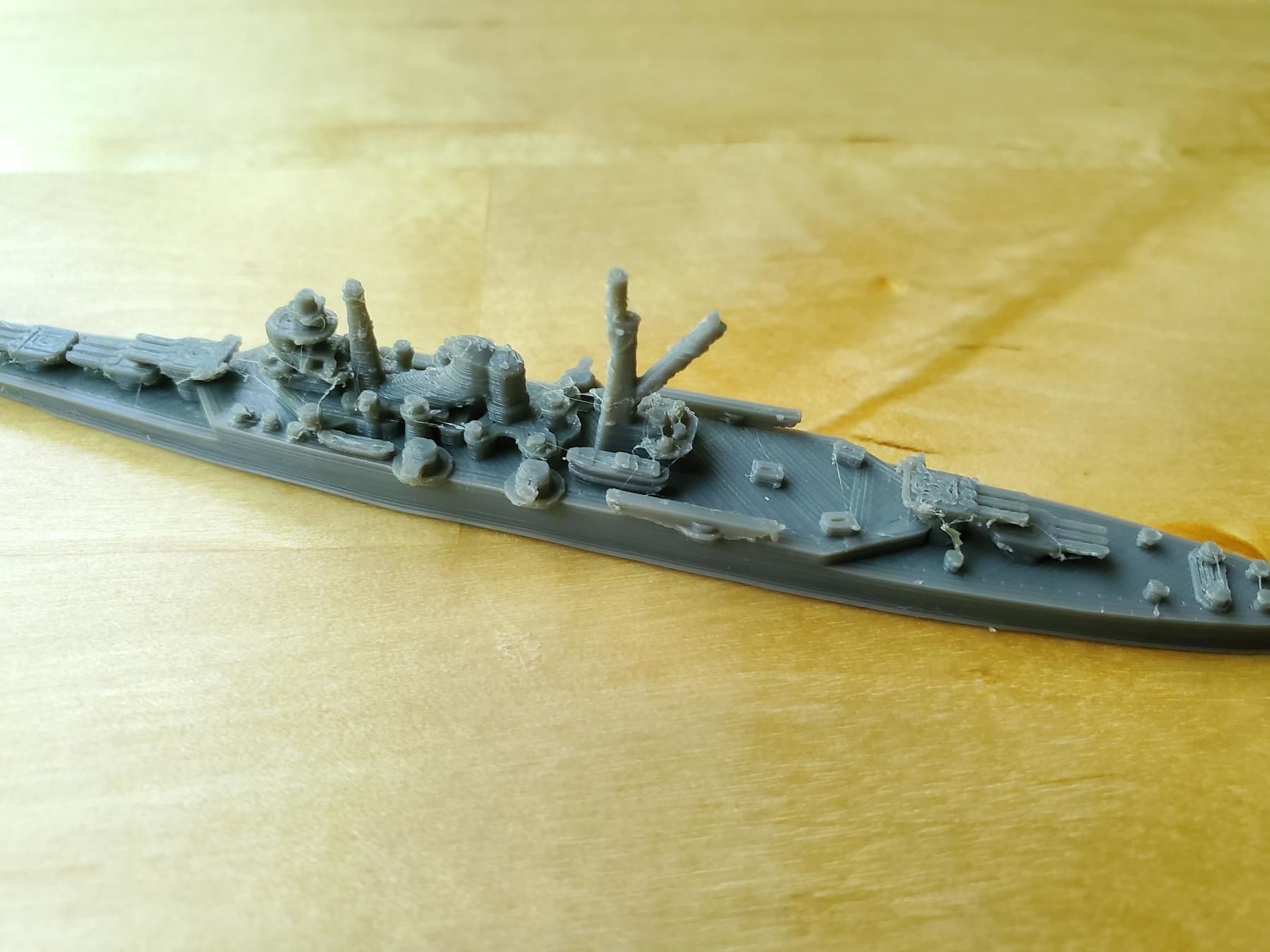 Japanese Mogami Class Cruiser Warship 3D model 3D printable | CGTrader