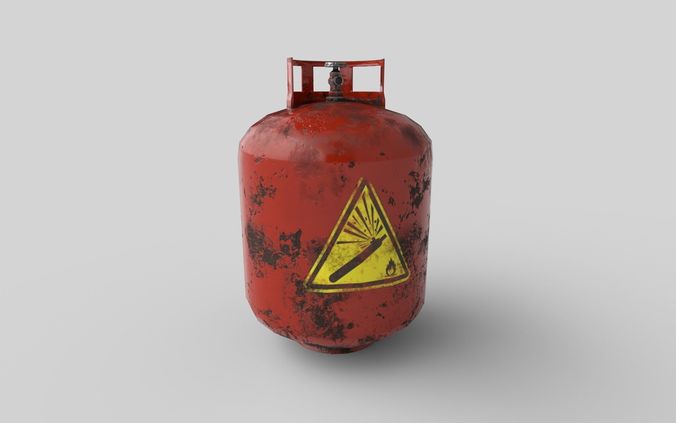3D model GAS TUBE GAME READY VR / AR / low-poly | CGTrader