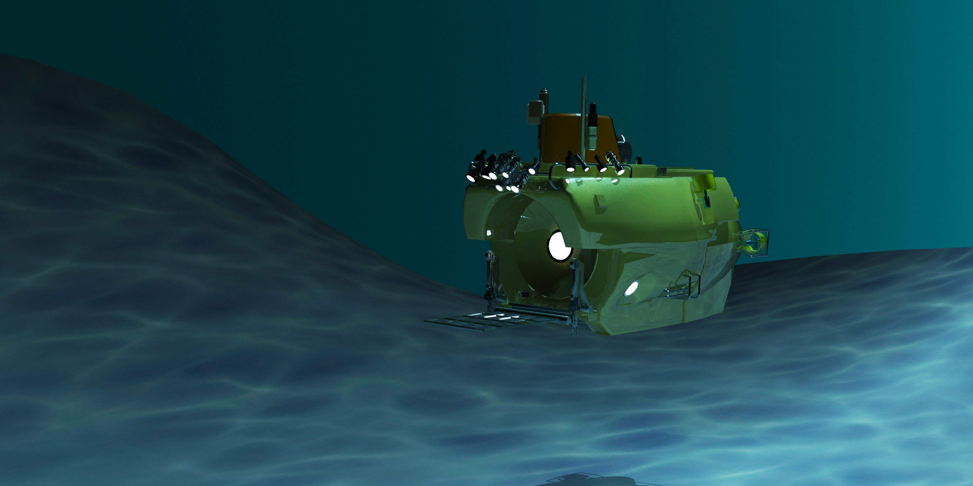 Alvin type sub 3D model | CGTrader