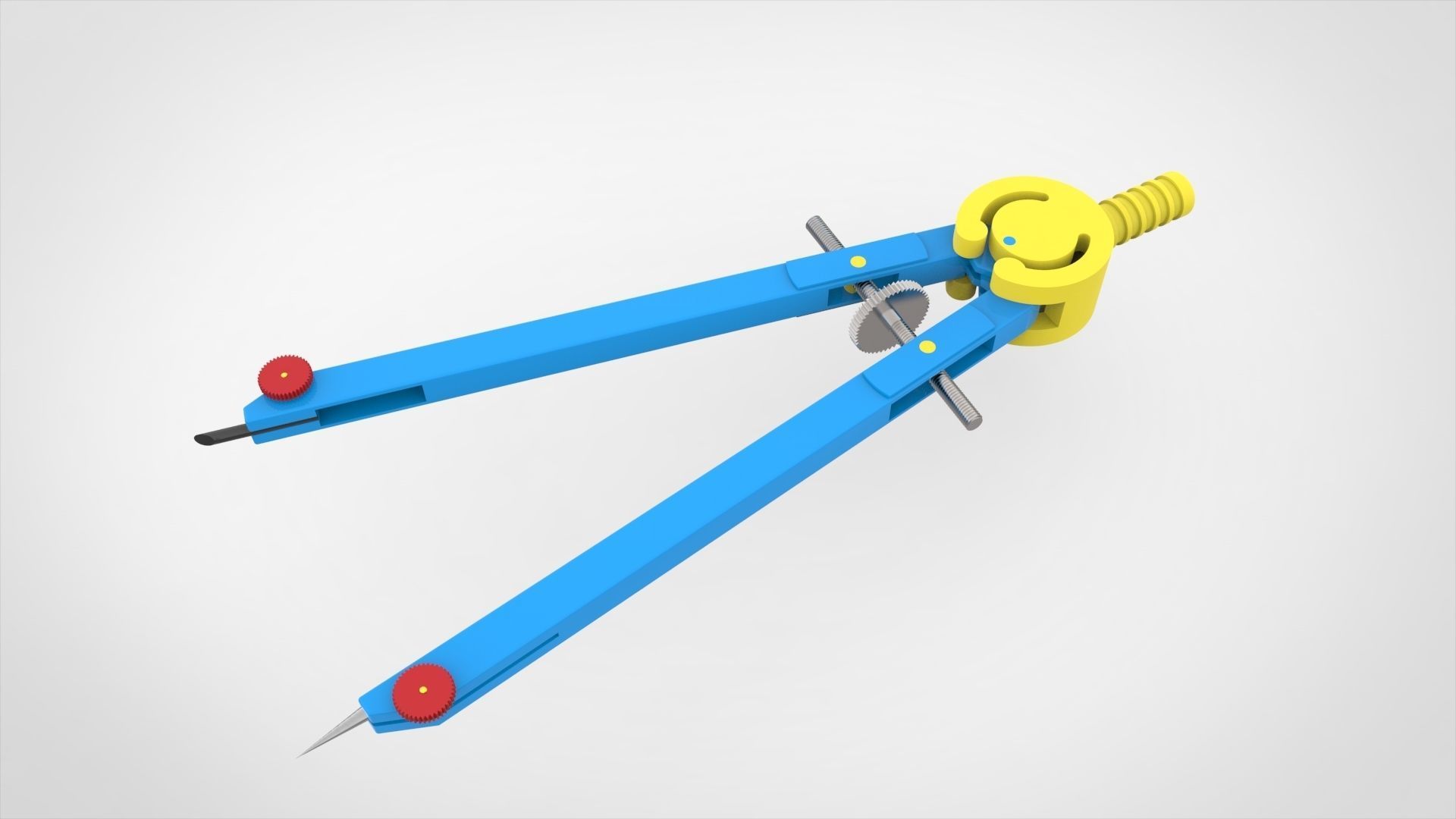Compas compass 3D model | CGTrader