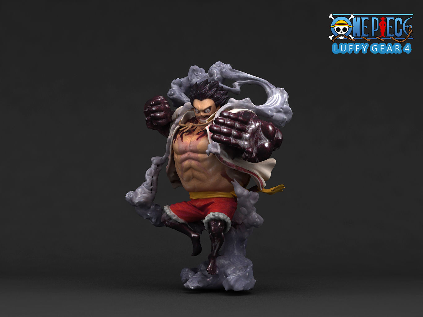 LUFFY GEAR 4 - ONE PIECE 3D model | CGTrader