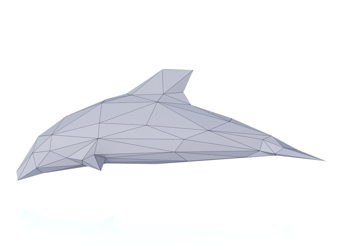 3D model Dolphin Low Poly VR / AR / low-poly | CGTrader