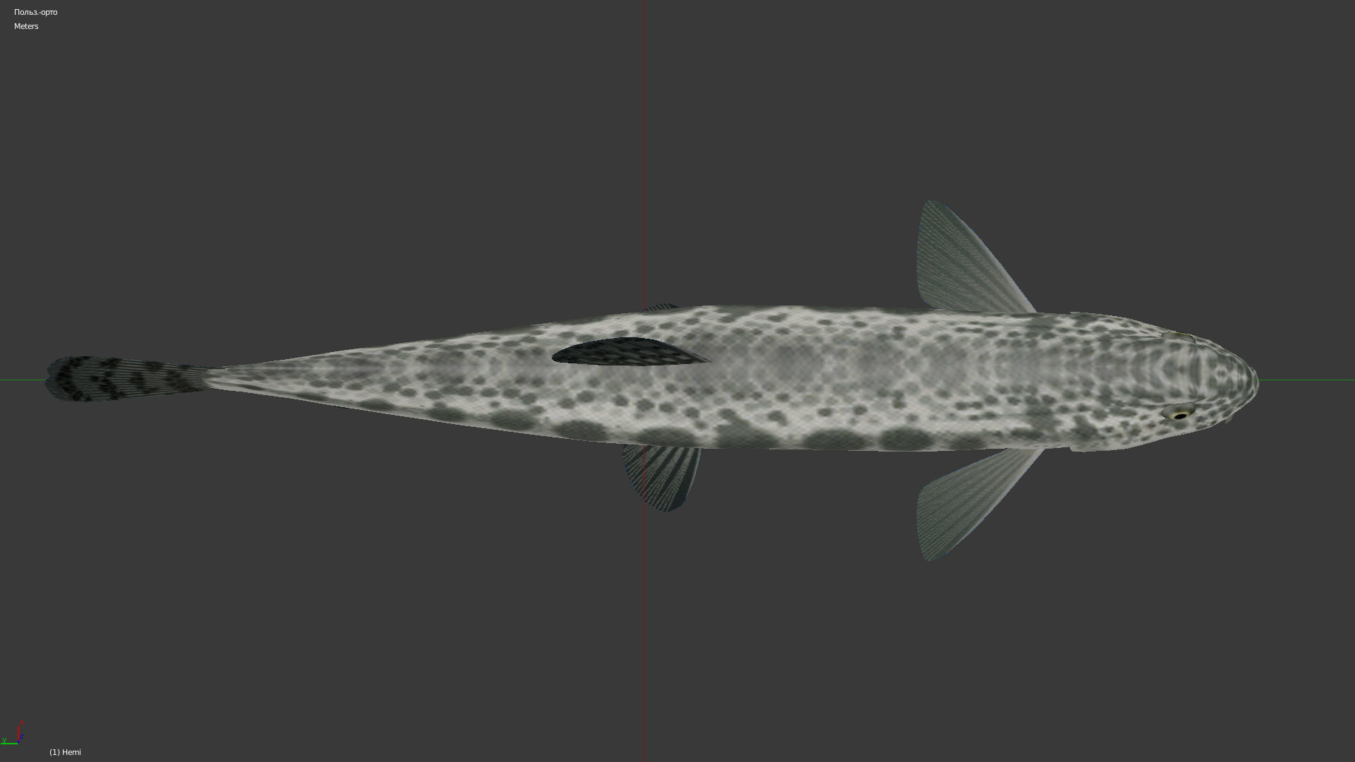 3D model Freshwater fish Peskar VR / AR / low-poly | CGTrader