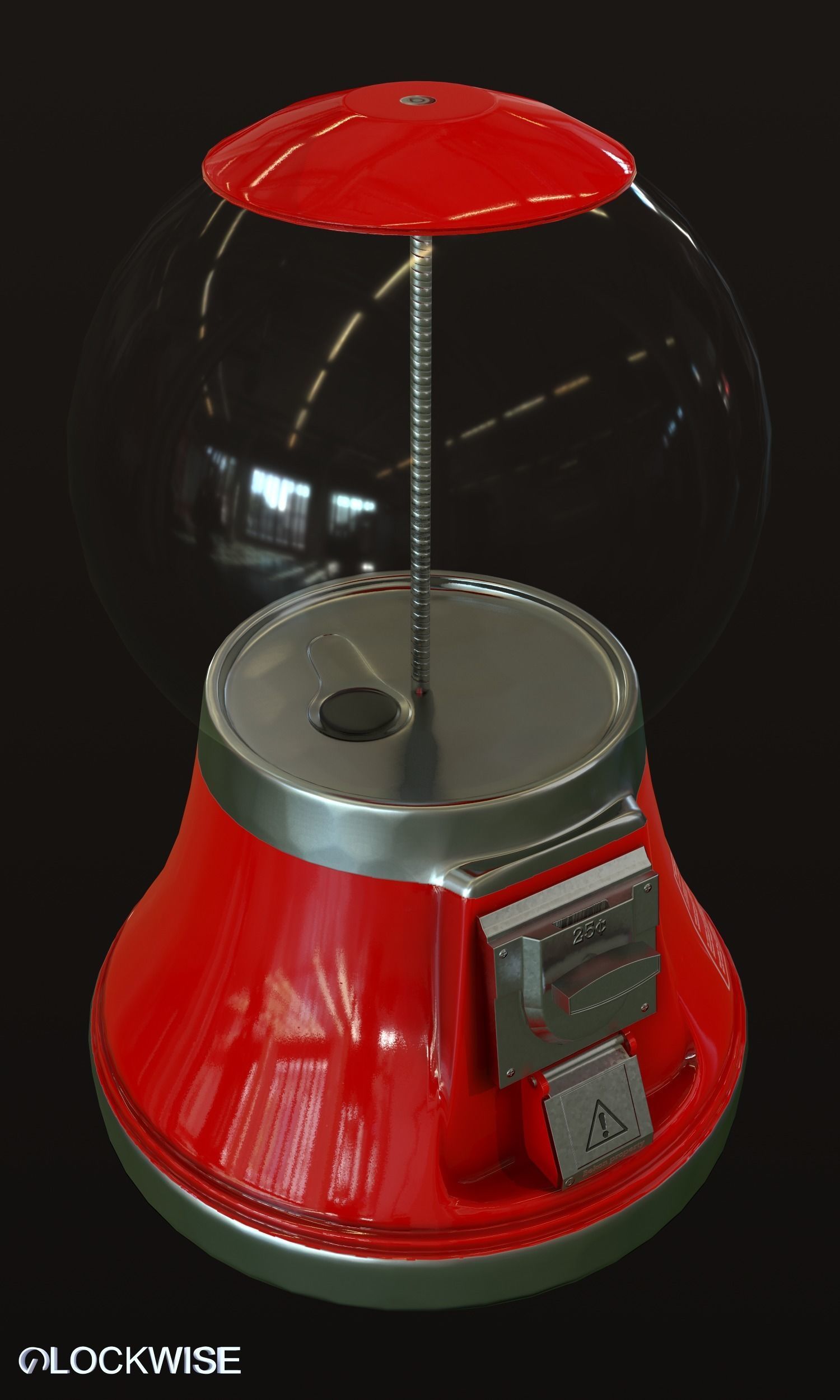 3D model Gumball Machine VR / AR / low-poly | CGTrader
