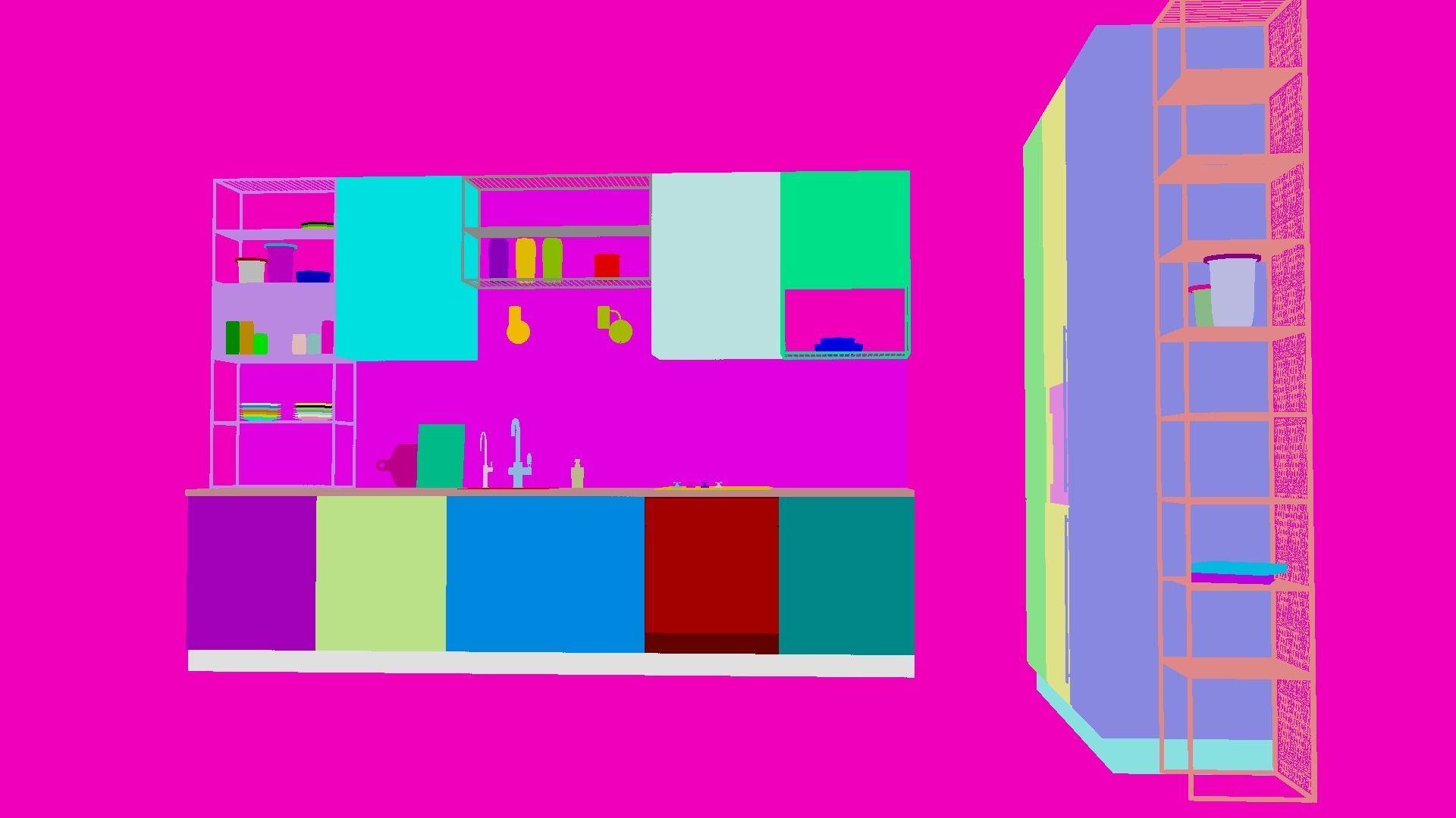 kitchen corona and vray render ready model 3D model | CGTrader