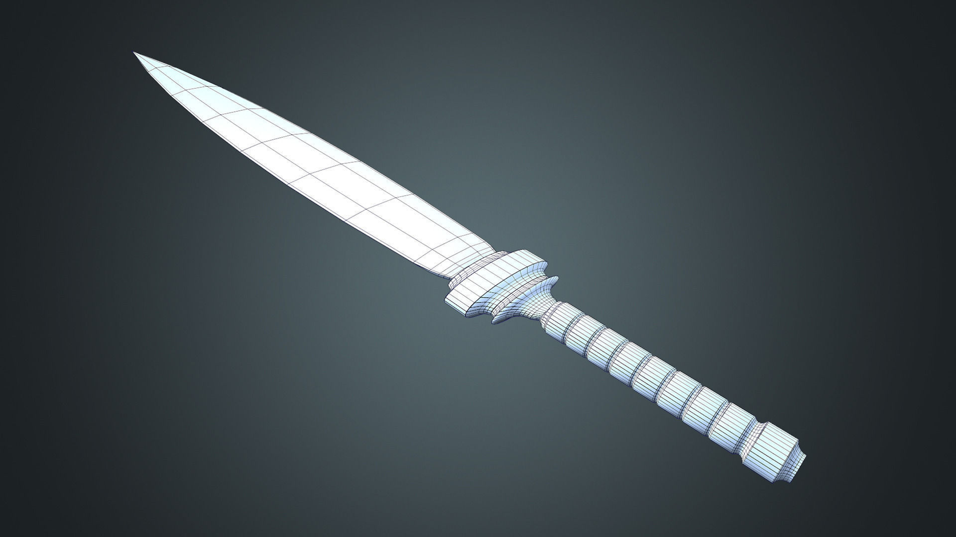 Dagger 3D Model .max .obj .3ds .fbx .blend .dae - CGTrader.com