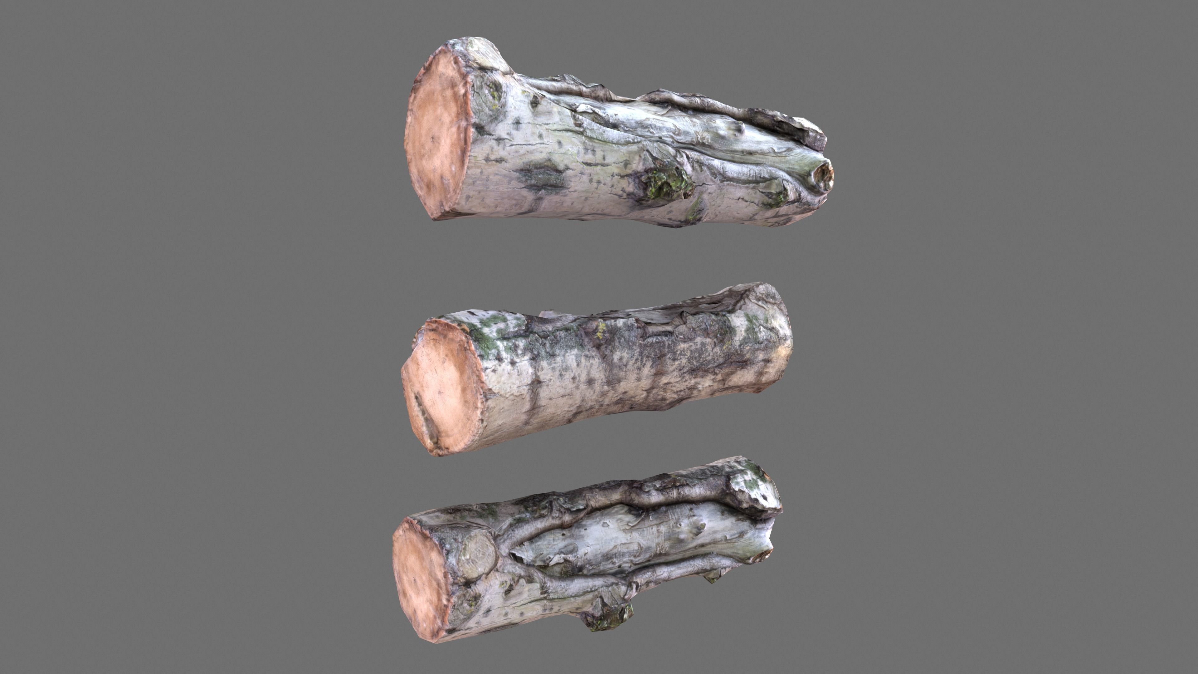 Log balk free VR / AR / low-poly 3D model | CGTrader