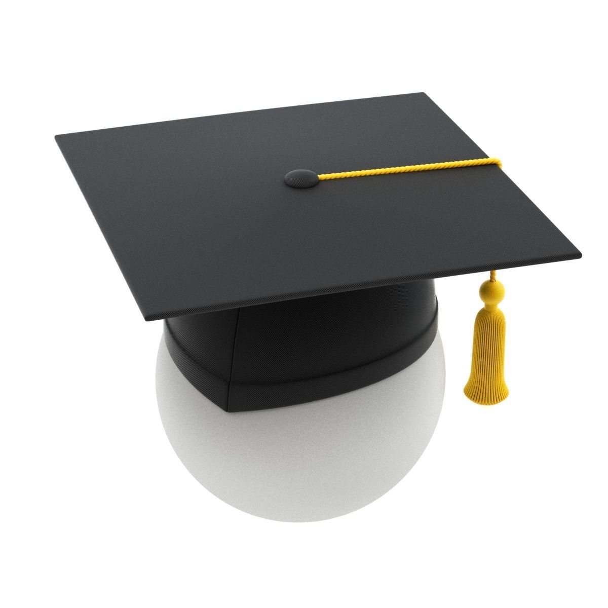 Graduation Cap 3D model | CGTrader