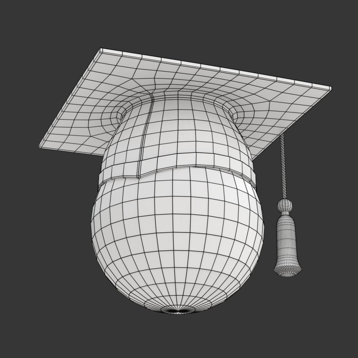 Graduation Cap 3D model | CGTrader
