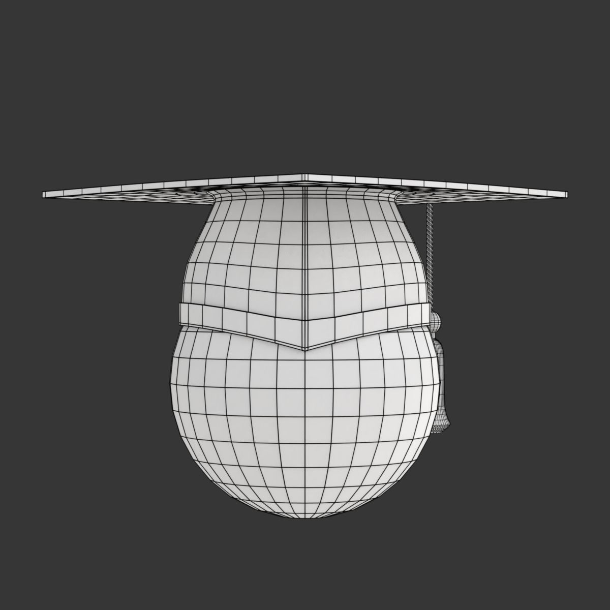 Graduation Cap 3D model | CGTrader