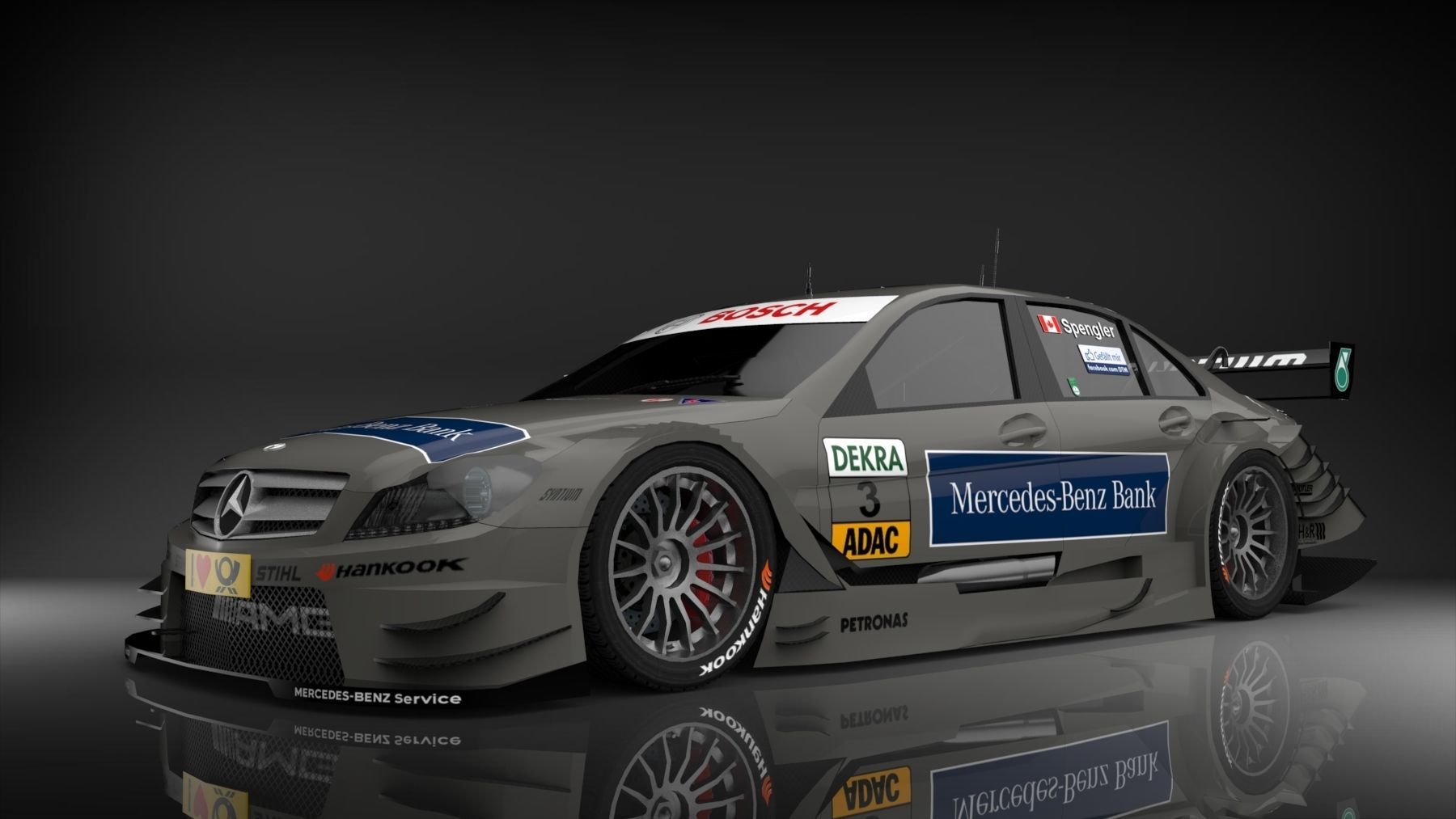 3D model Mercedes Benz DTM 2011 Season Pack VR / AR / low-poly | CGTrader