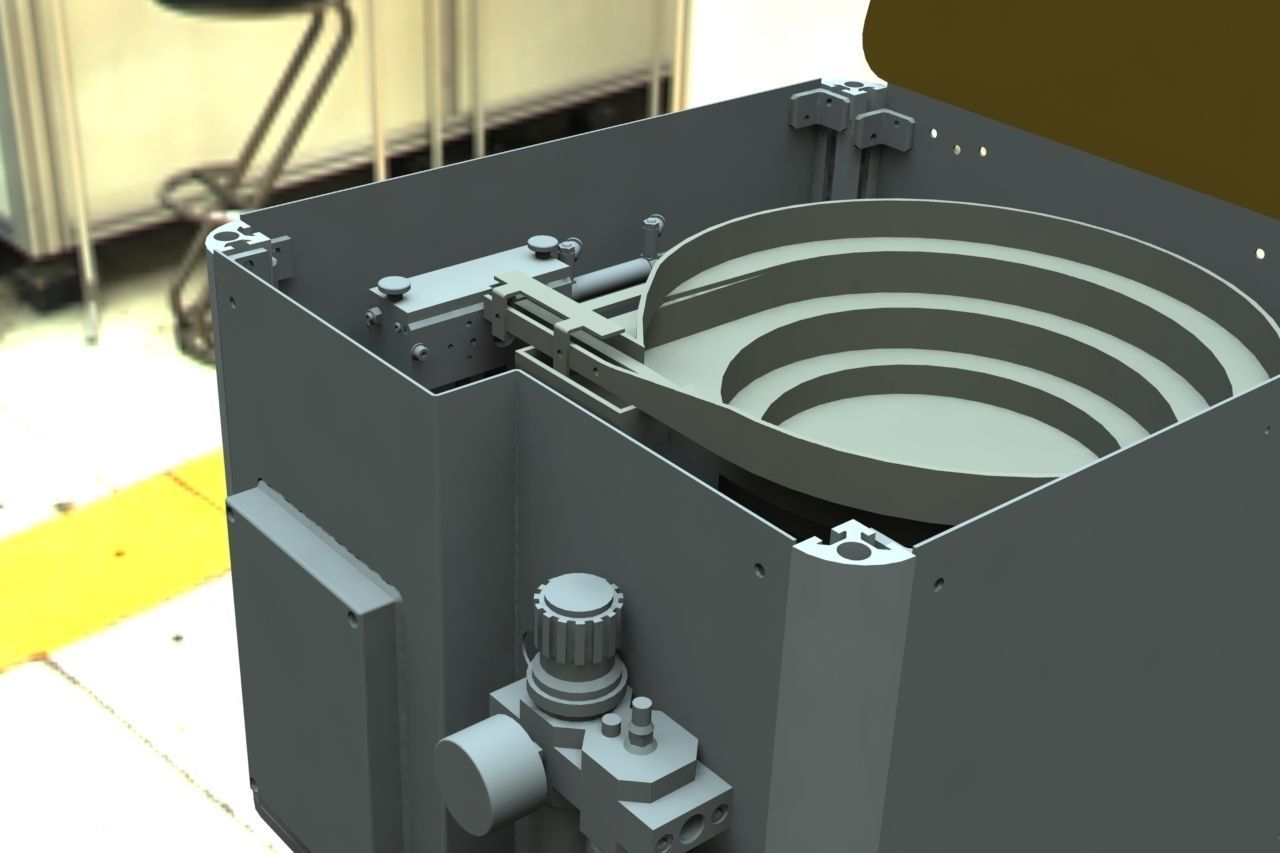 Screw feeder free 3D model | CGTrader