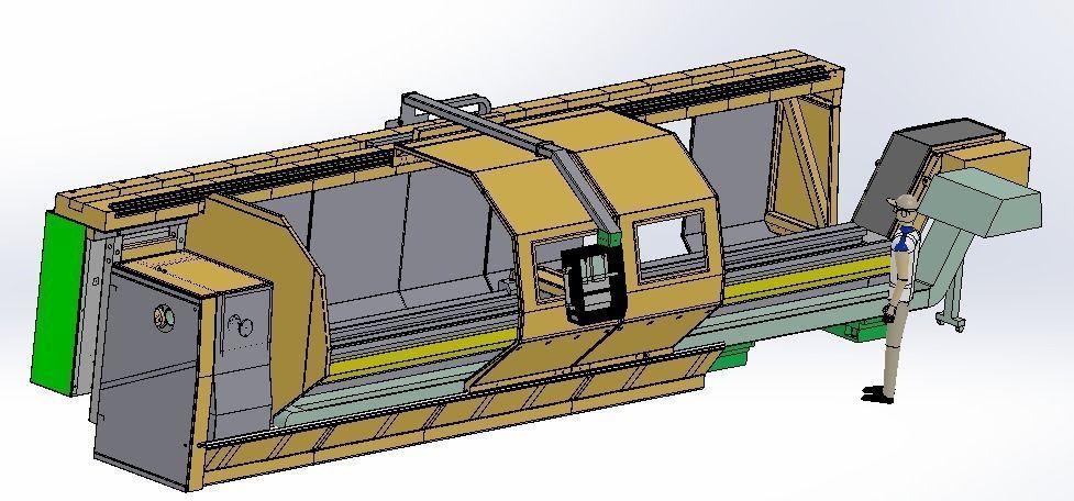 Cnc machine free 3D model | CGTrader