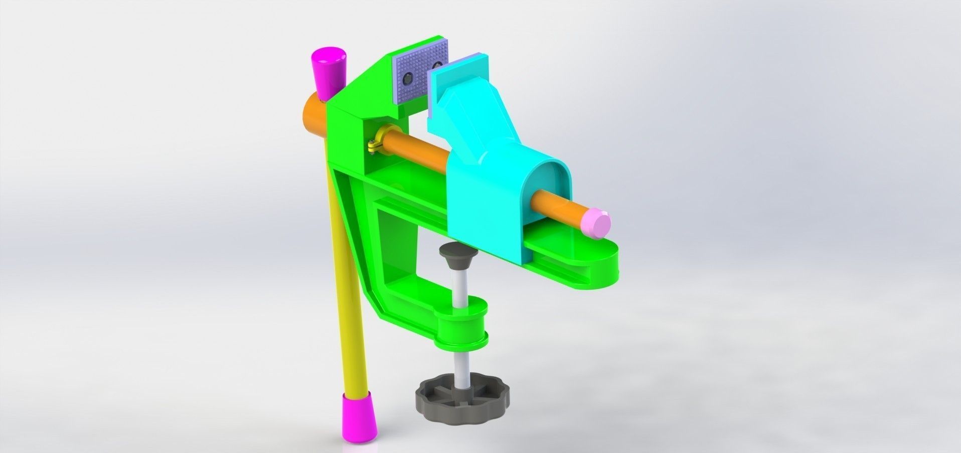 CLAMP tool free 3D model | CGTrader