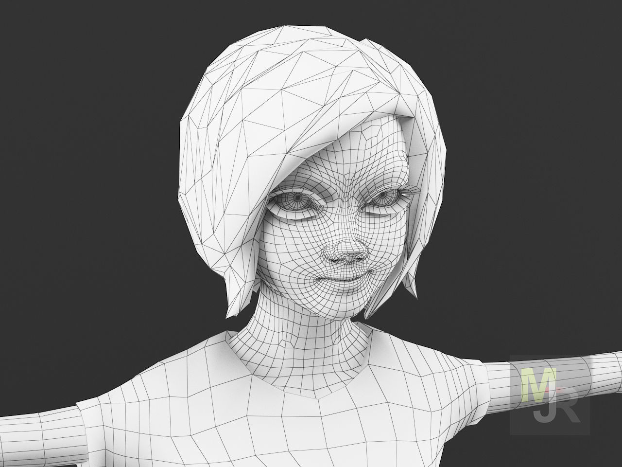 3D model Cartoon Characters Pack3 VR / AR / low-poly rigged animated ...