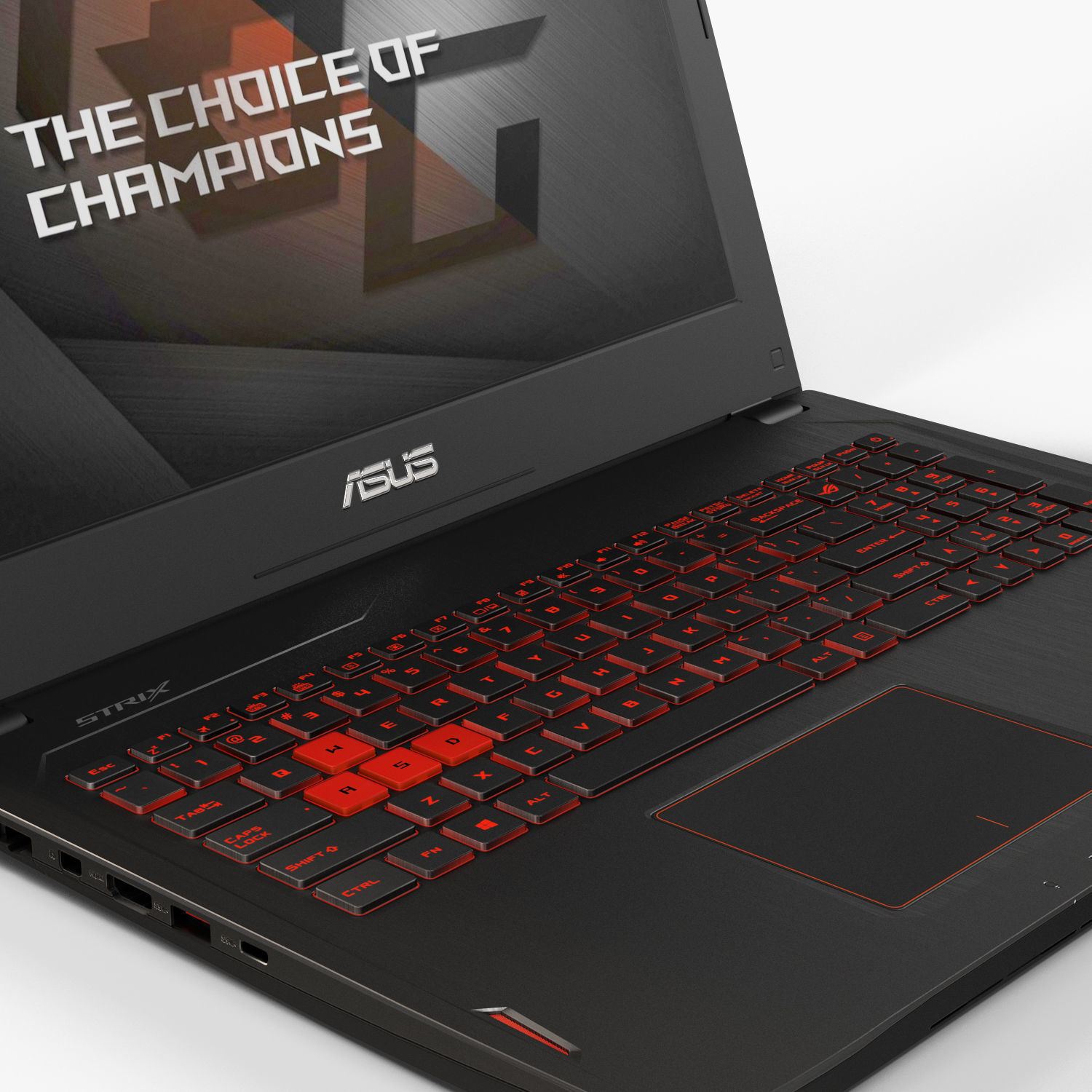 3D model Asus ROG GL502VS gaming laptop VR / AR / low-poly animated ...