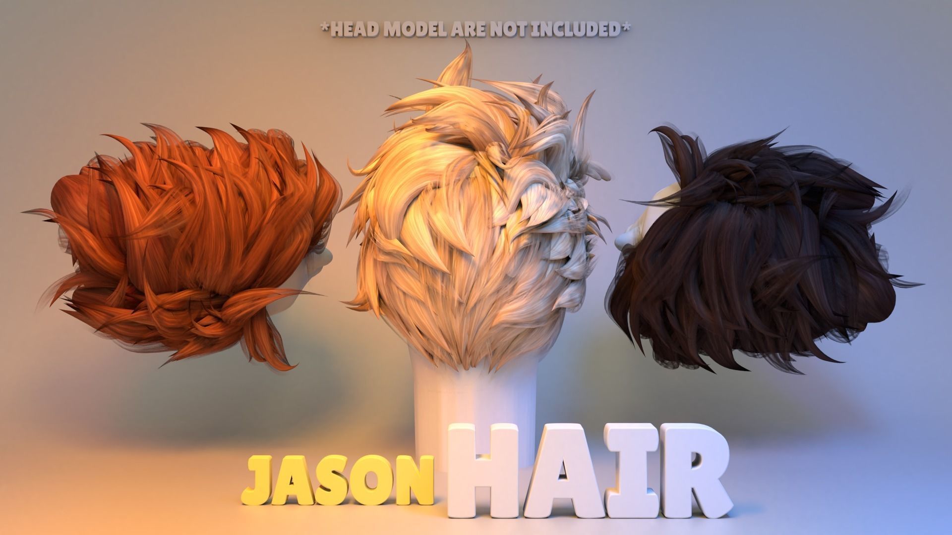 Jason Hair 3D model | CGTrader