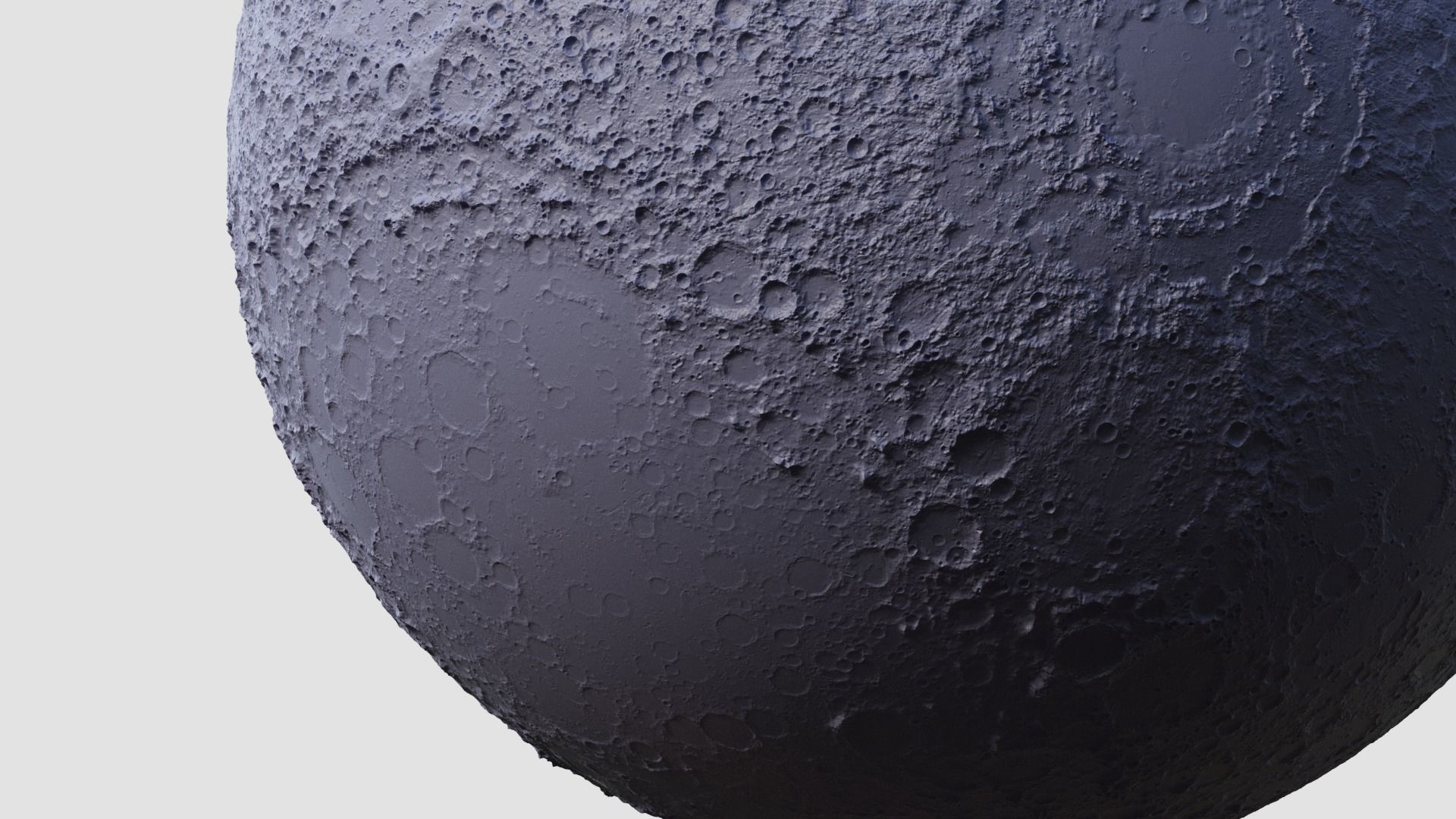 Printable moon - two insertable parts 3D model 3D printable | CGTrader