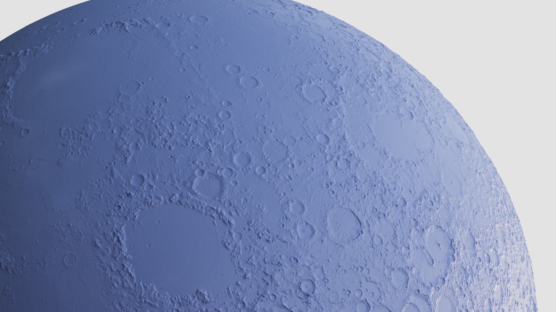 Printable moon - two insertable parts 3D model 3D printable | CGTrader