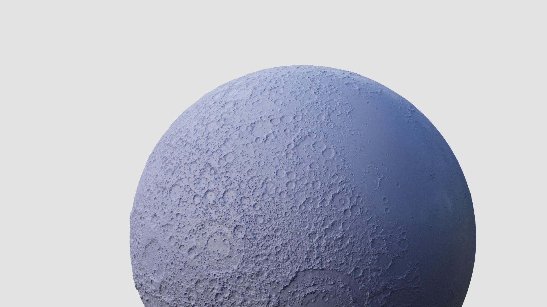 Printable moon - two insertable parts 3D model 3D printable | CGTrader