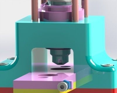 Presser mechanical device free 3D model | CGTrader