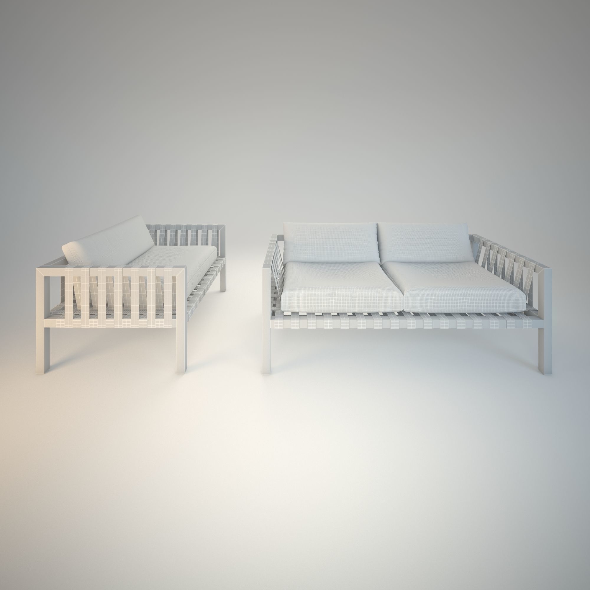 RODA MISTRAL SOFA 3D model | CGTrader