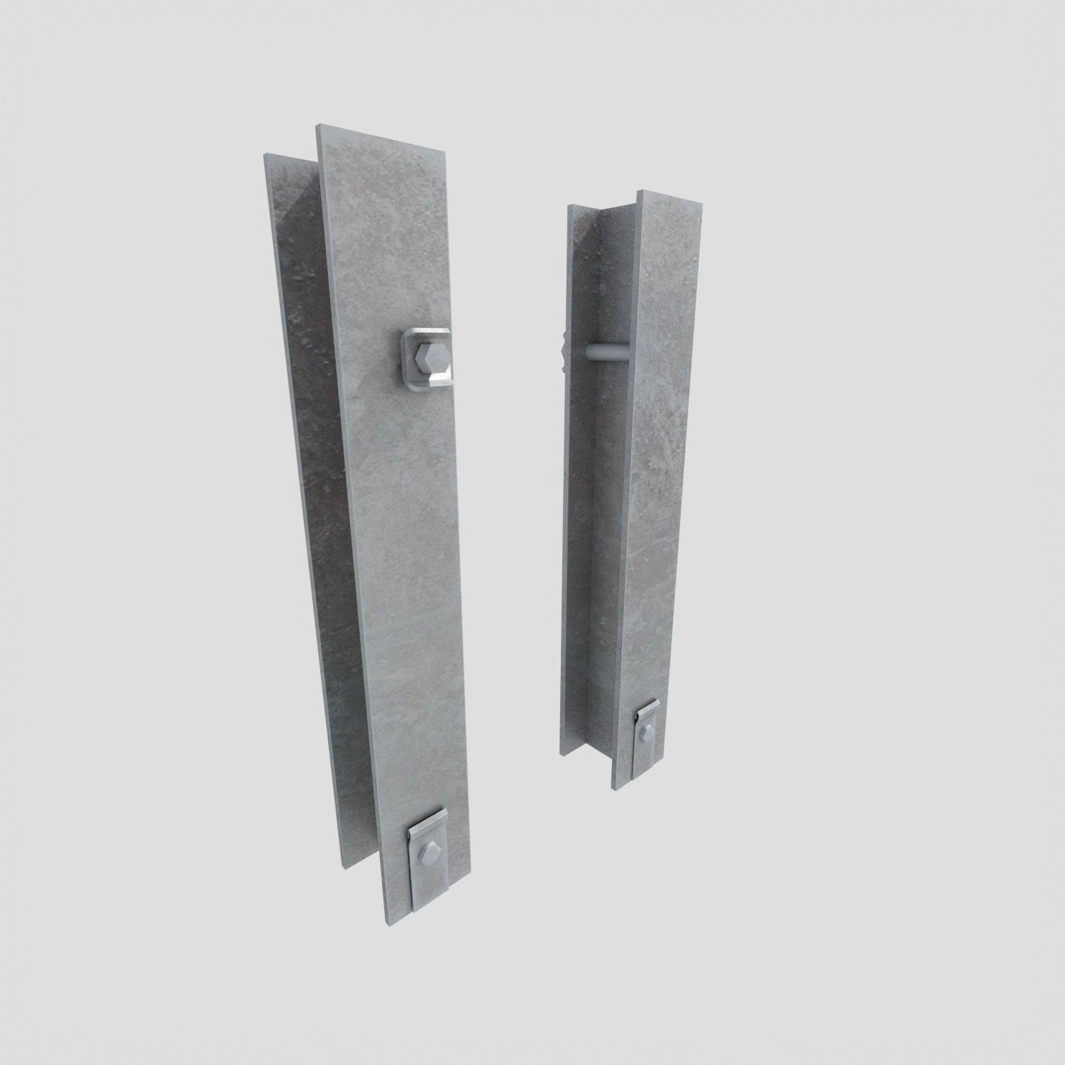 3D model road fence kit A VR / AR / low-poly | CGTrader