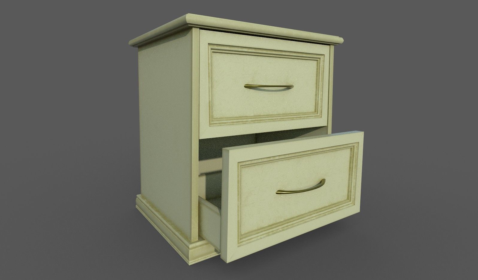 Bedside table 3D model | CGTrader