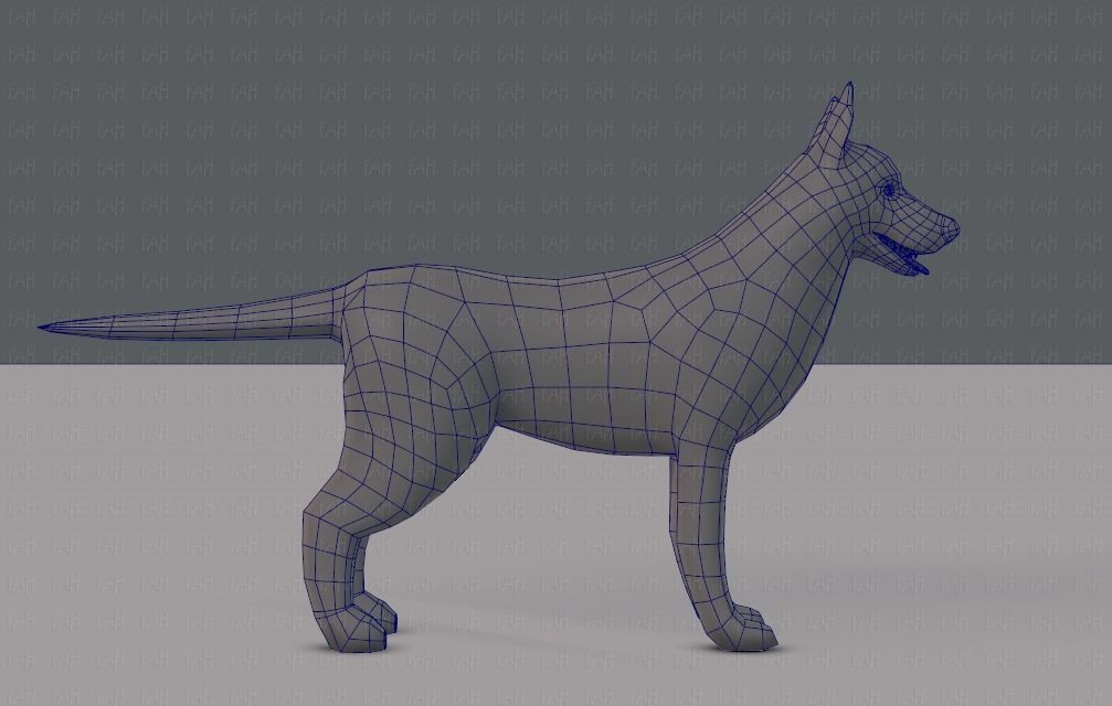 3D model Dog base for game VR / AR / low-poly | CGTrader